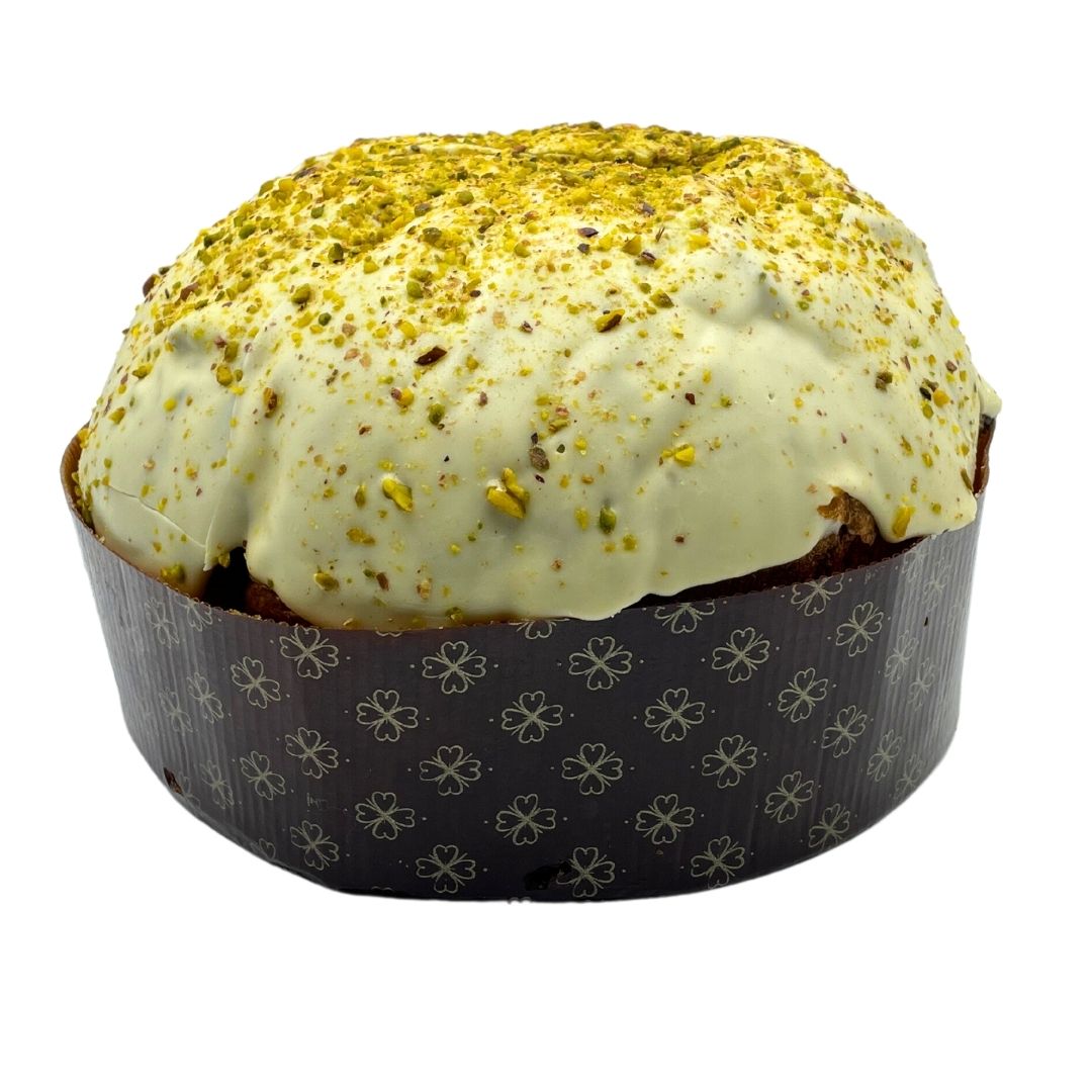 Monil | Panettone al Pistacchio 750g con Vasetto di Crema di Pistacchio ...